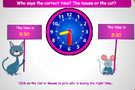 First Grade Interactive Math Skills - Telling Time