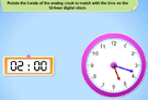 First Grade Interactive Math Skills - Telling Time