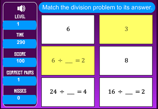Fourth Grade Interactive Math Skills - Division