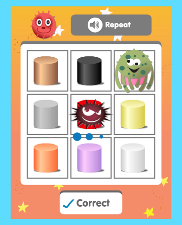 Kindergarten Math Help for Standardized Tests - Recognizing Colors