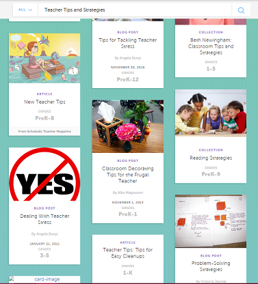 New Teacher Help Resources at Internet4Classrooms