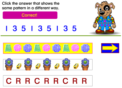 Kindergarten Math Help for Standardized Tests - Patterns