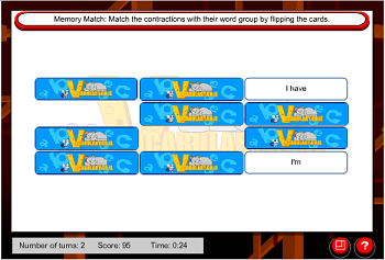 First Grade Language Arts Skills - Contractions