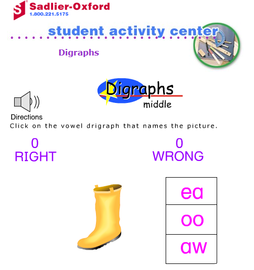 First Grade Language Arts Skills - Phonics