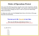 Eighth Grade Interactive Math Skills - Order of Operations