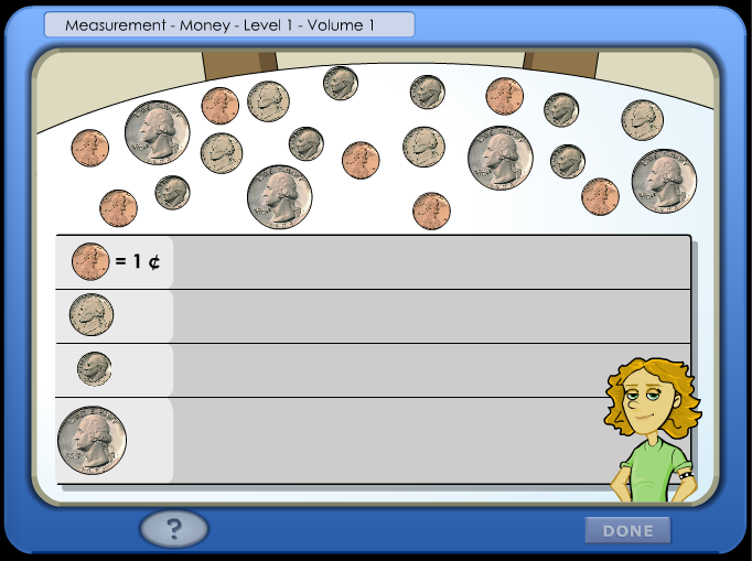 Kindergarten Math Help for Standardized Tests - Beginning Money