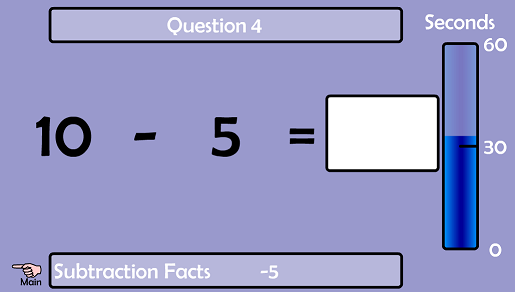 First Grade Interactive Math Skills - Subtracting
