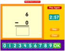 First Grade Interactive Math Skills - Subtracting