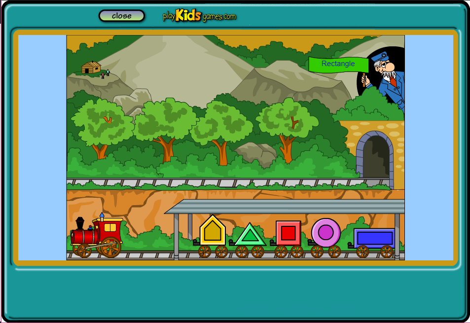 Kindergarten Language Arts Interactive Skill Builders - Shapes