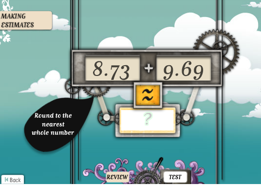 Seventh Grade Interactive Math Skills - Estimating